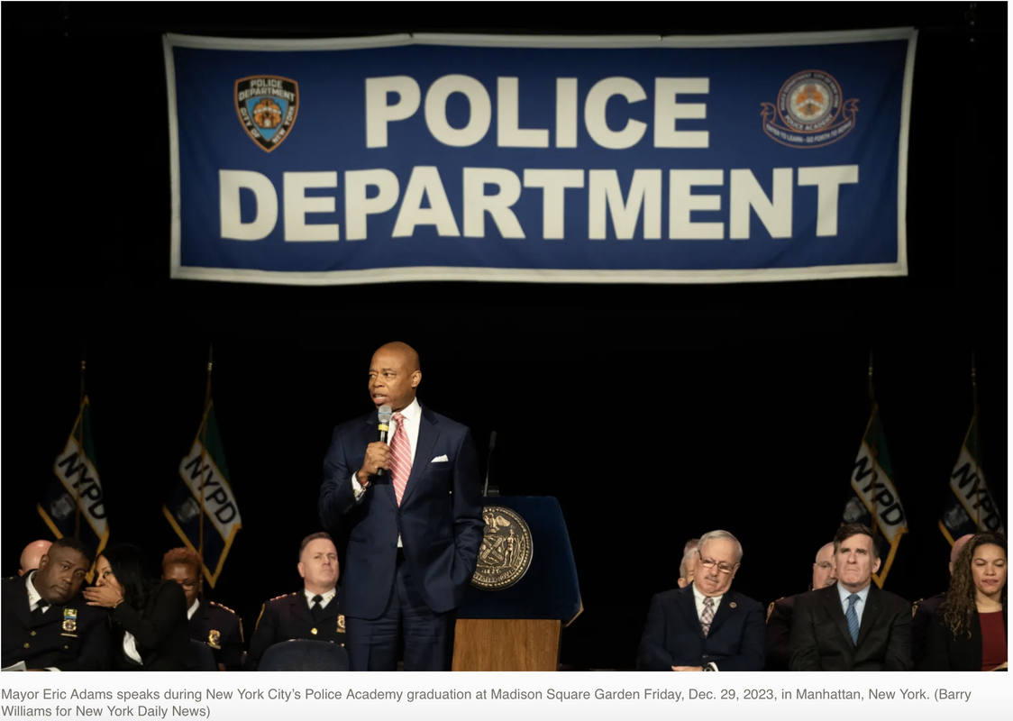 Mayor Adams tells NYPD recruits Council members want them to do ...