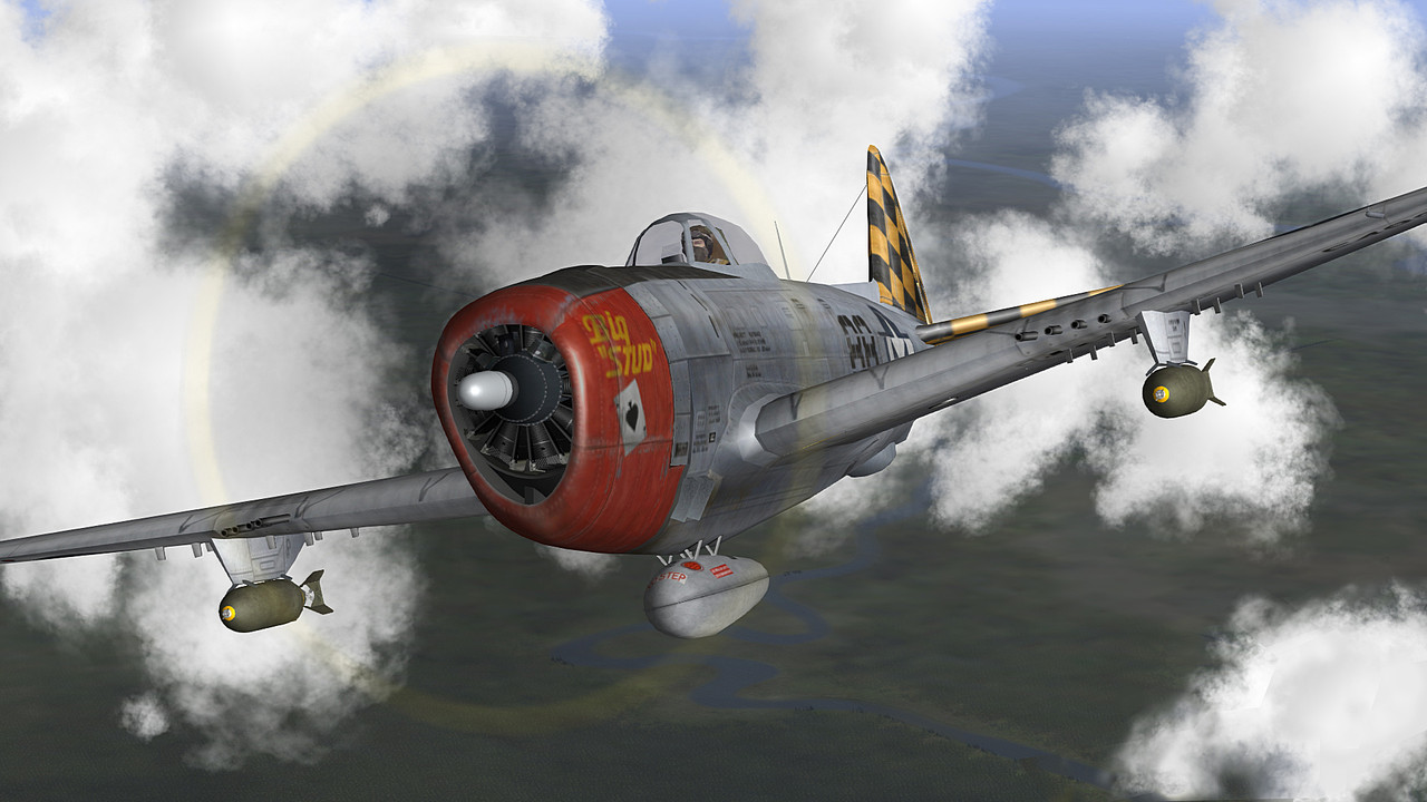 P-47 Checkertails MTO/ETO by captainChaos