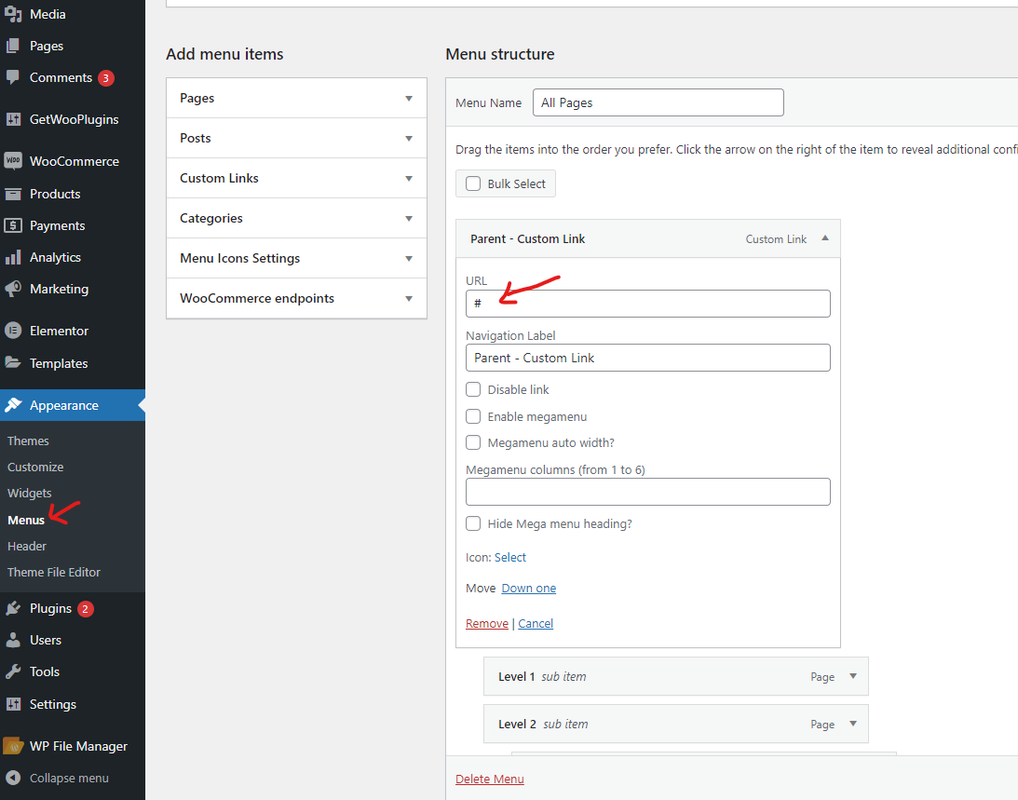 Make Parent Menu Clickable | WordPress.org Make Parent Menu Clickable | WordPress.org