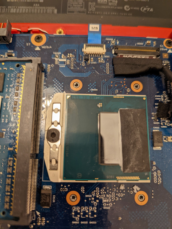 What is this weird black strip of rubber/plastic partially covering ...