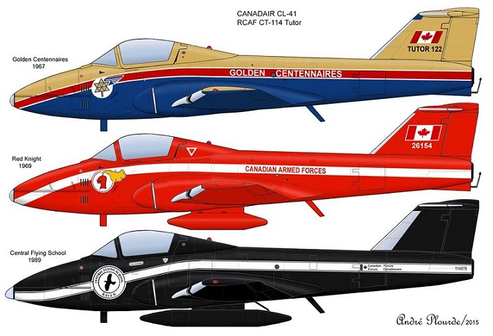 New tool Canadian CT-114 Tutor in 1/48 scale from Kinetic Model - The ...