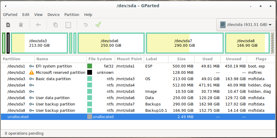 GParted from 2022 02 01 02 21 01 — Postimages