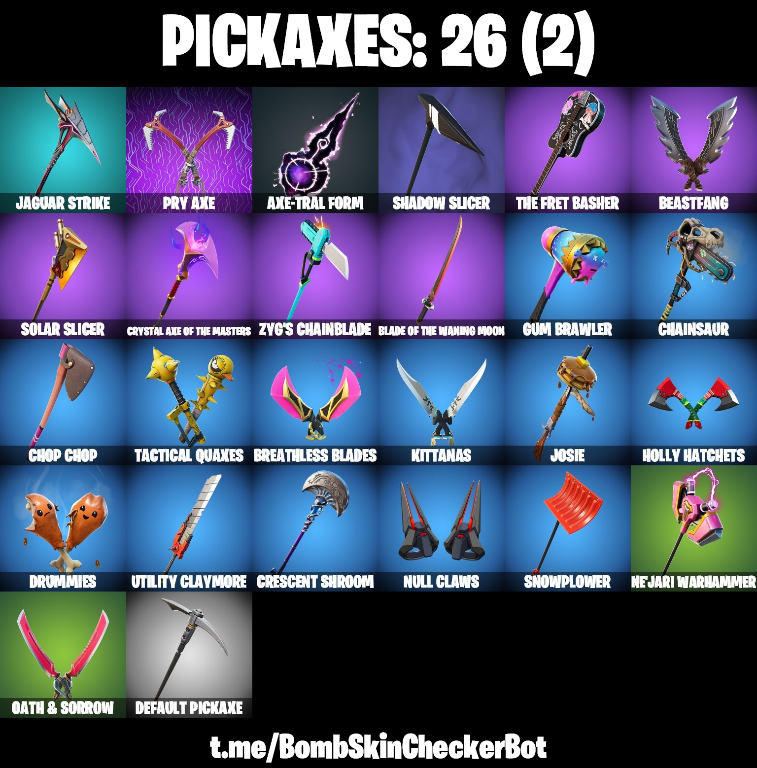 Pickaxes — Postimages
