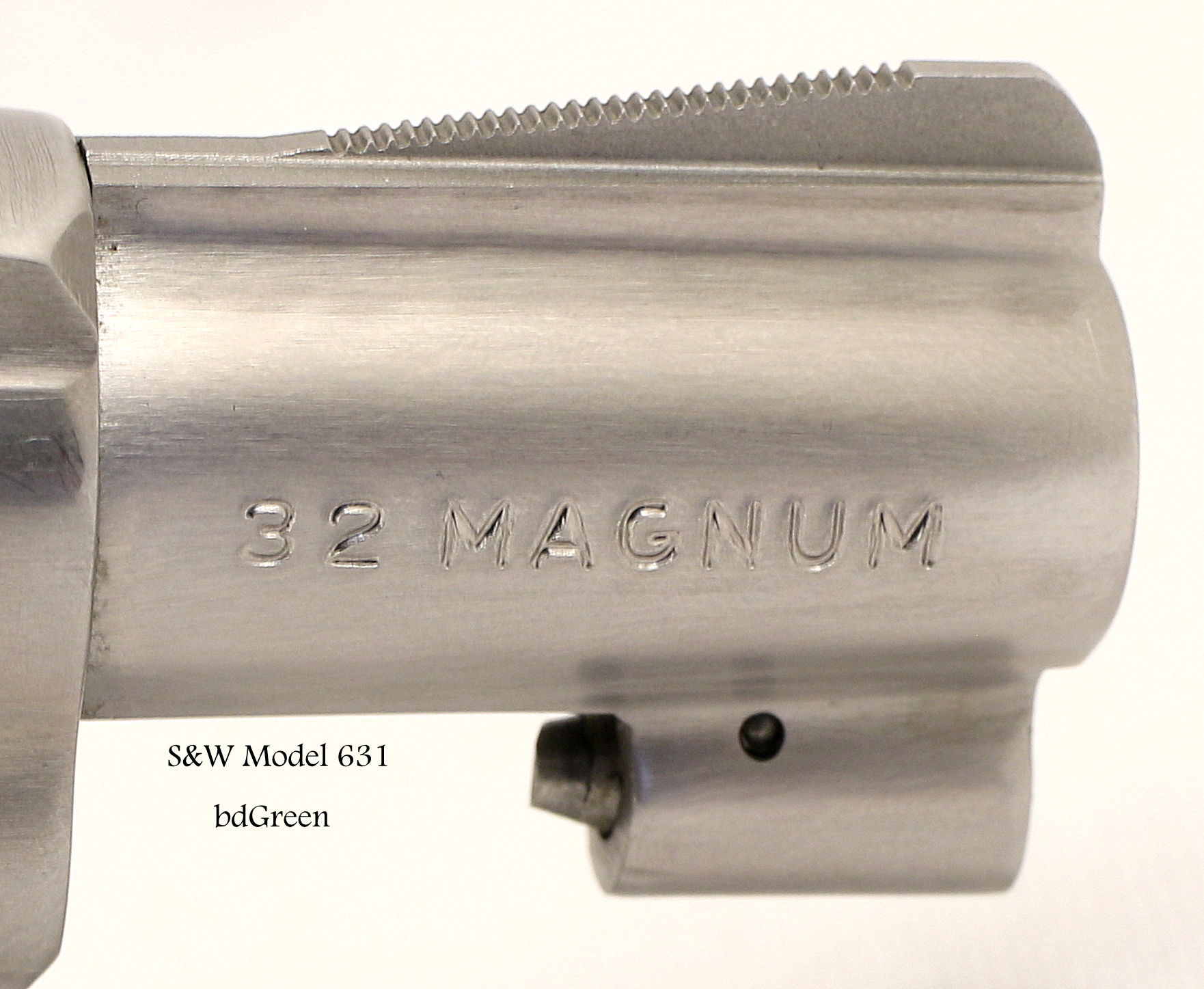 S& W Model 631 caliber stamping — Postimages