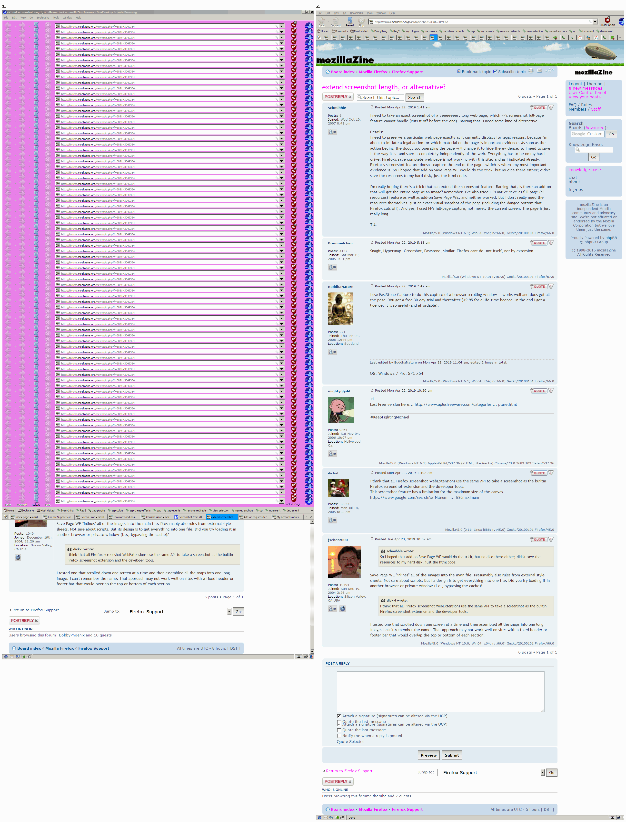 Fast Stone Capture free vs pay Scrolling Window — Postimages