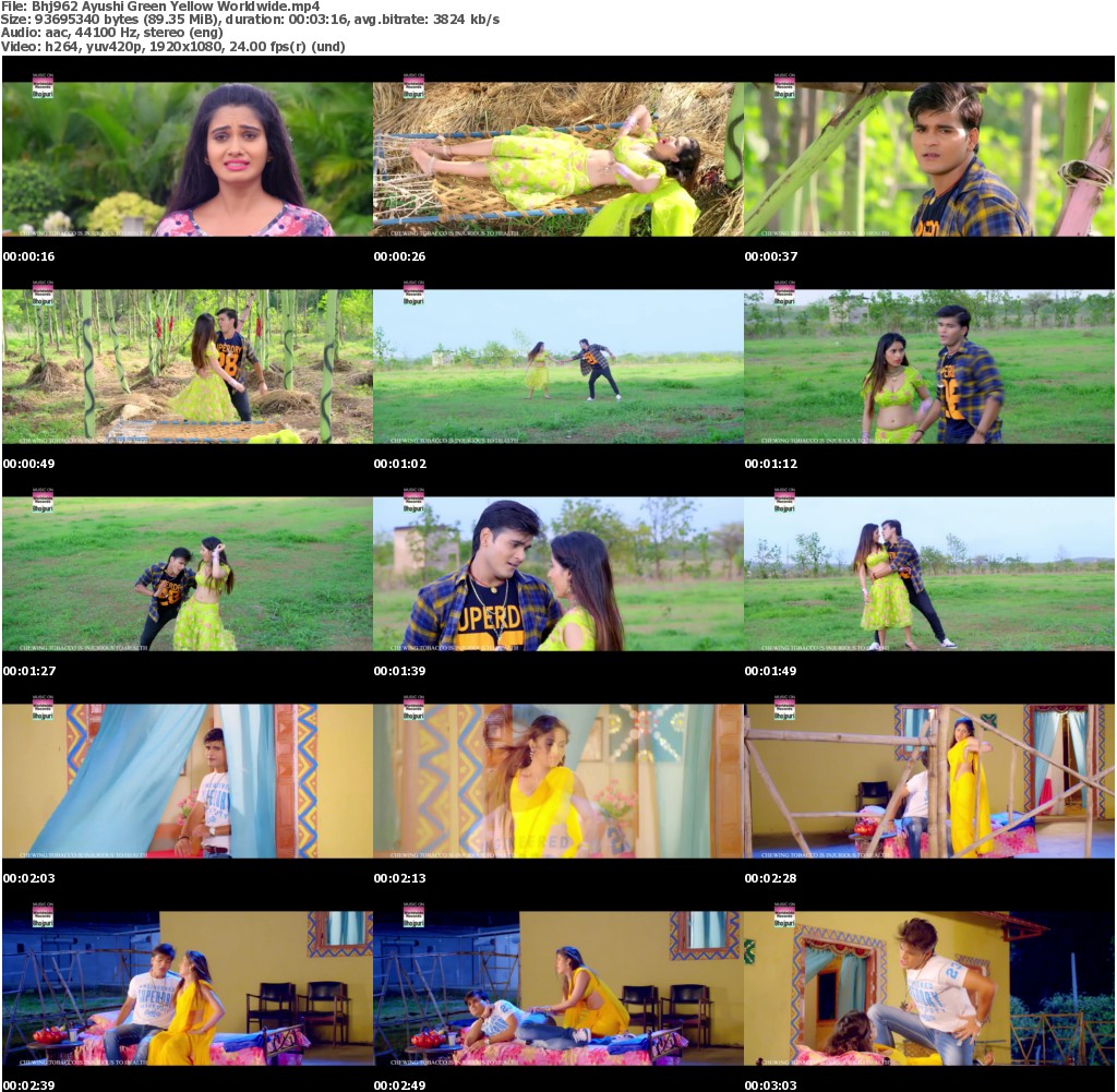 Bhj962 Ayushi Green Yellow Worldwide — Postimages