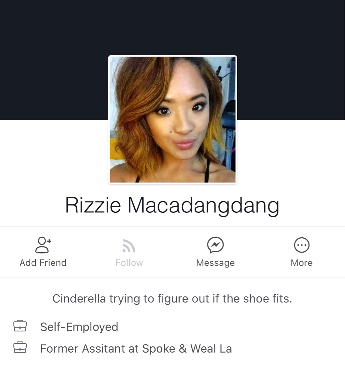 Rizzie Macadangdang 0 — Postimages