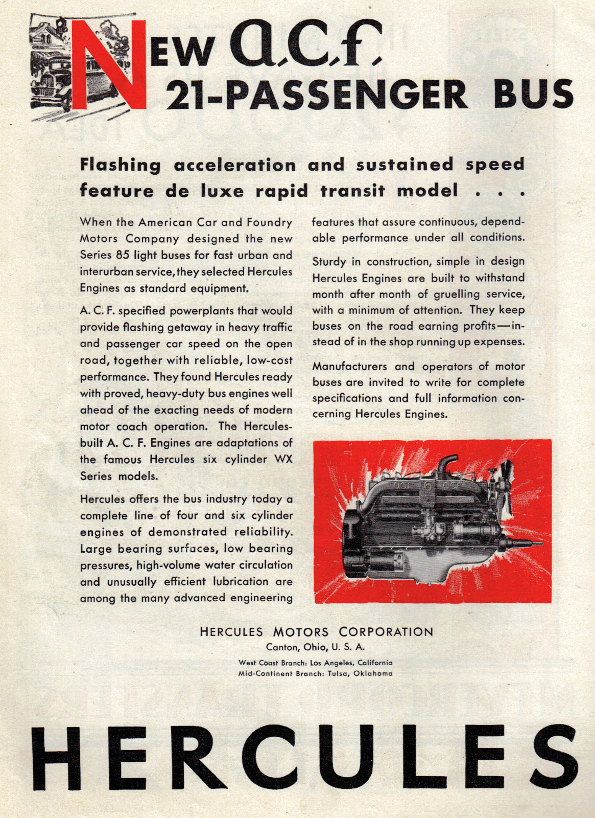 Hercules '30 ACF Series 85 Flashing Acceleration 1 — Postimages