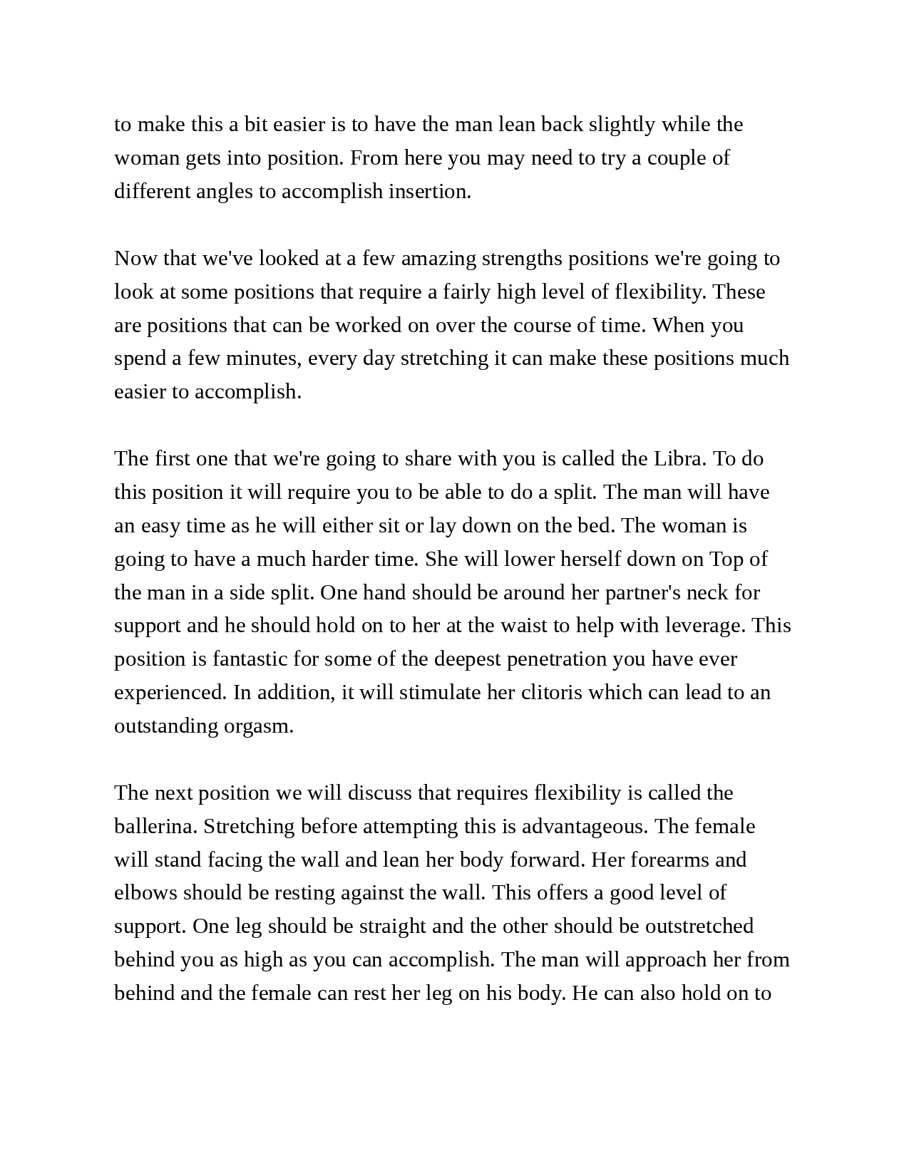 Sex Positions A Beginners Guide to Sex Positions for Incredible Couples Experiences, Boost your ...