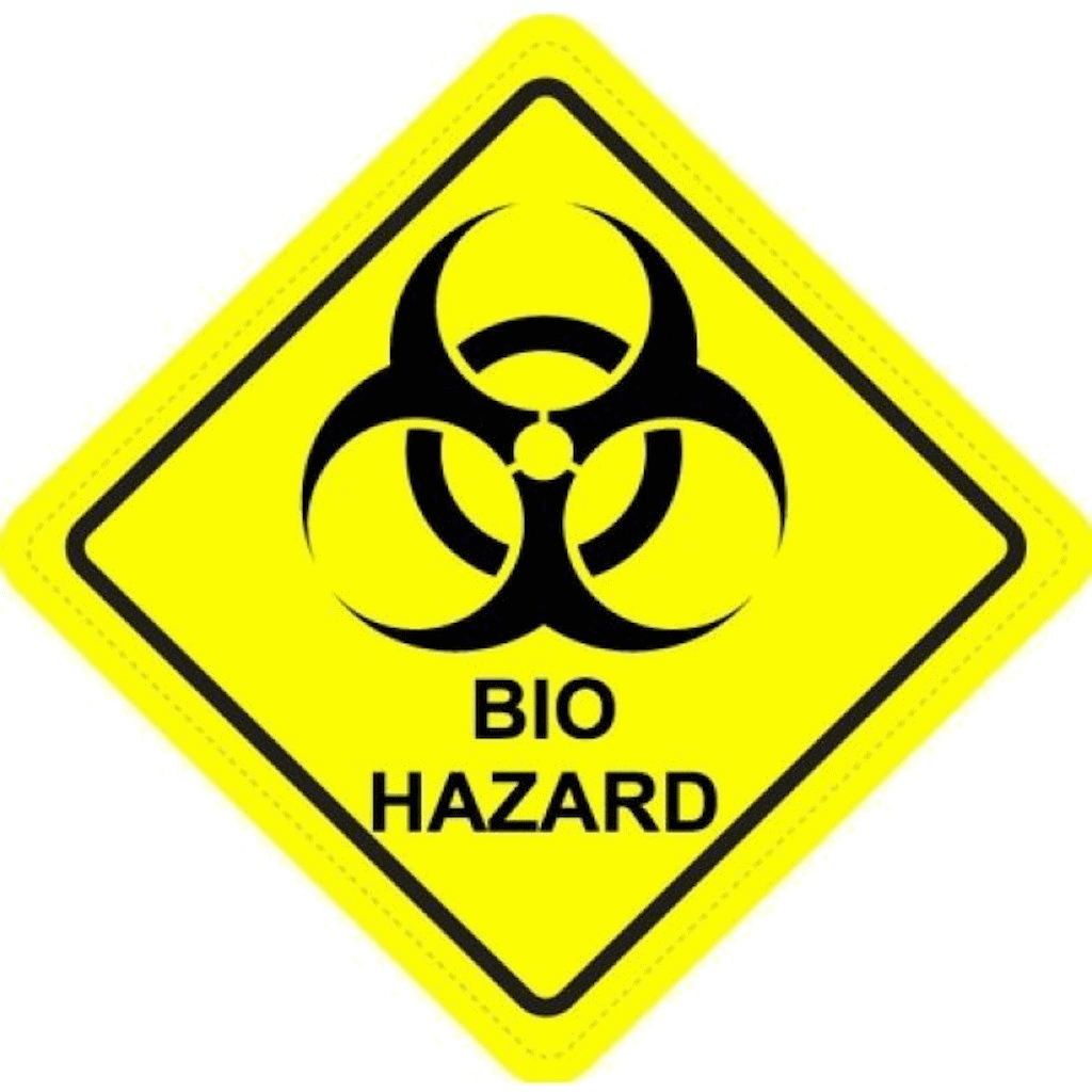 biohazard diamond warning sign sticker 650x800 — Postimages