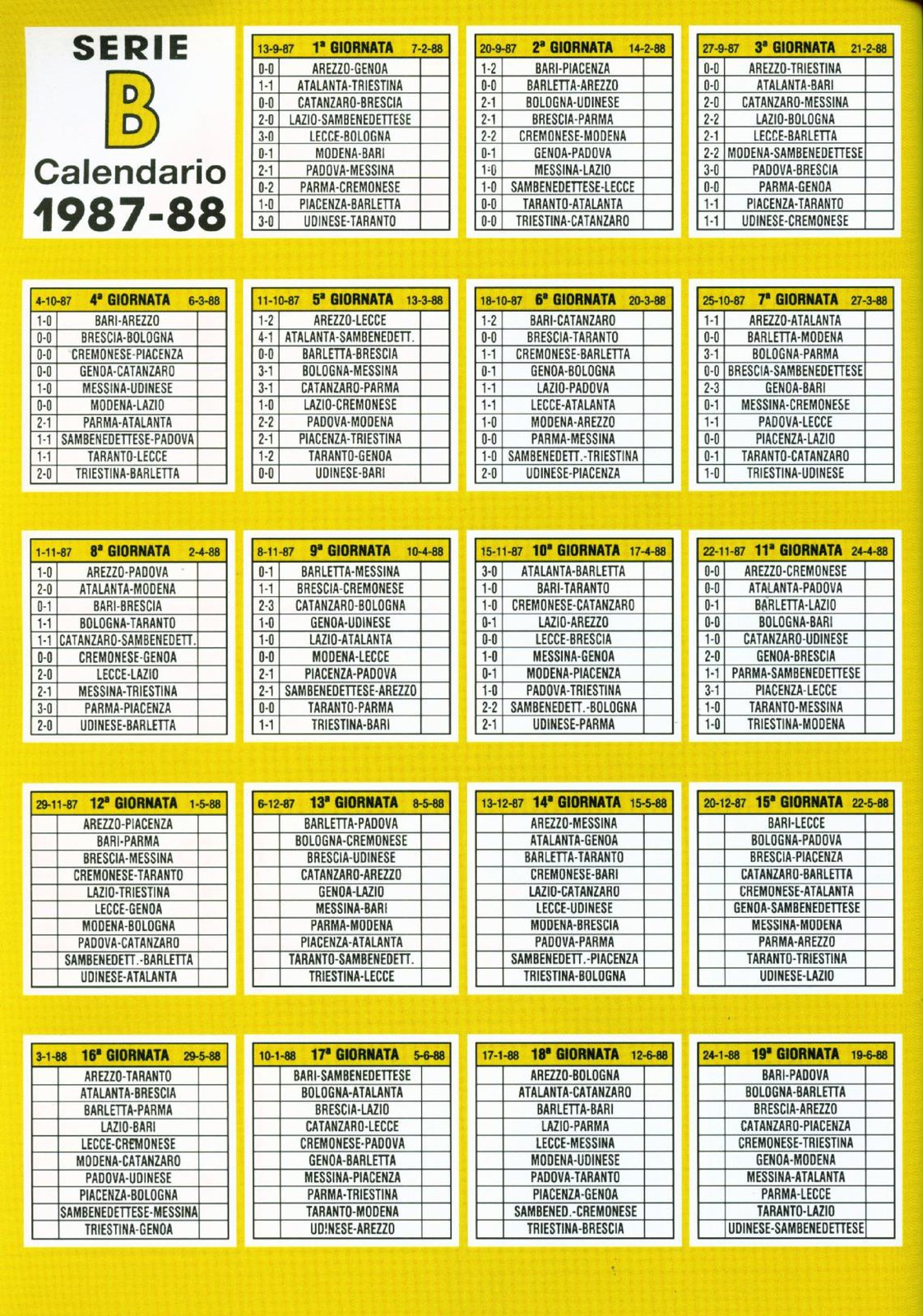 Calciatori 1987 1988 ( Panini) 36 — Postimages