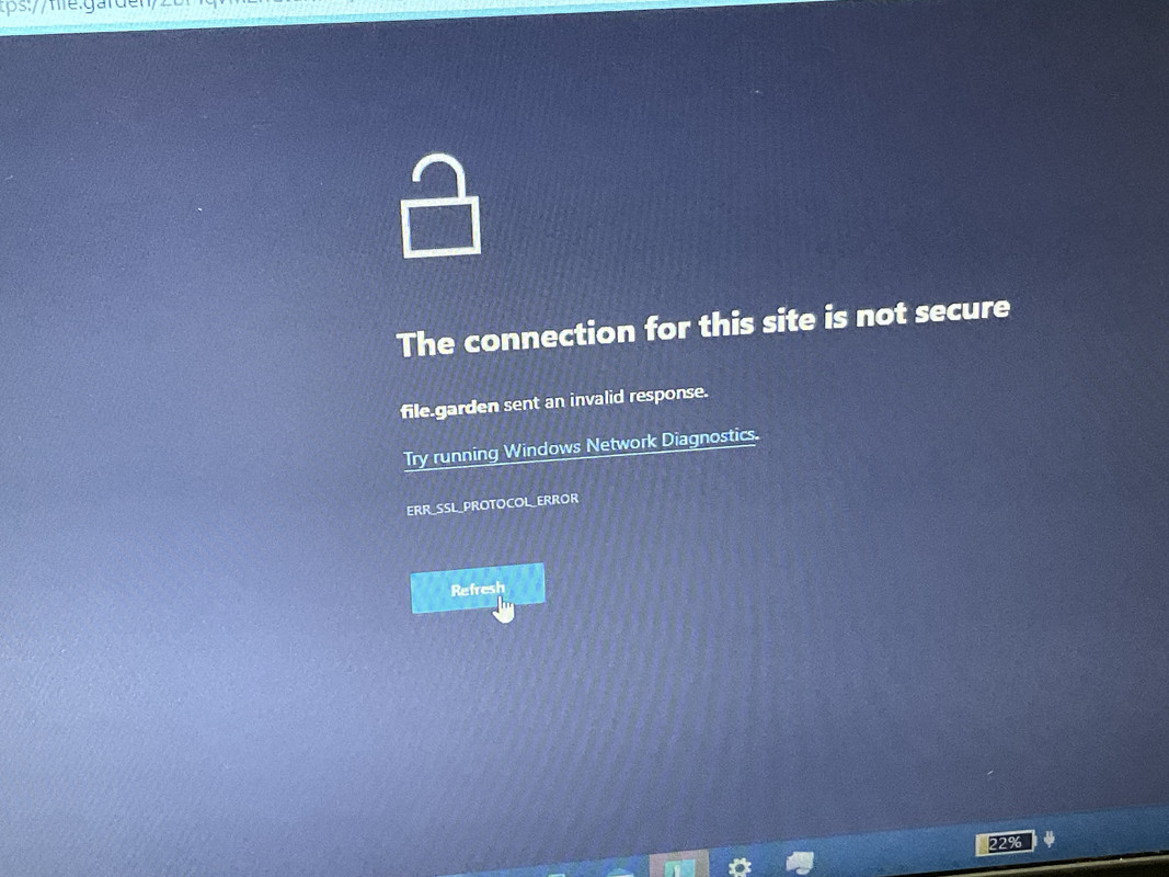 Did filegarden just died (still dead!) on Toyhouse