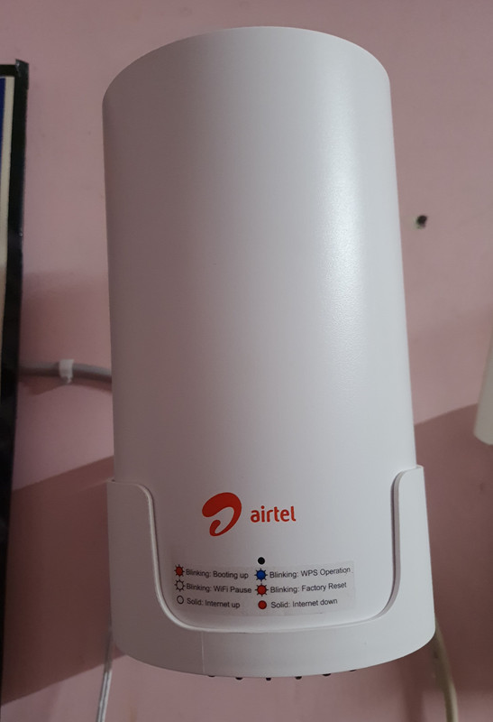 New Airtel Airfiber with inbuilt POE and Esim in Outdoor CPE - Page 3 ...