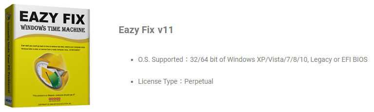 [Giveaway] Eazy Fix — Windows Time Machine (Perpetual Licenses) - Giveaways - Nsane Forums