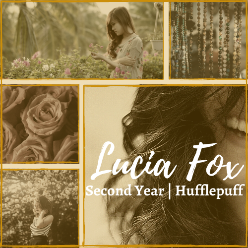Lucia Fox • Second Year • Hufflepuff • • Hogwarts.io