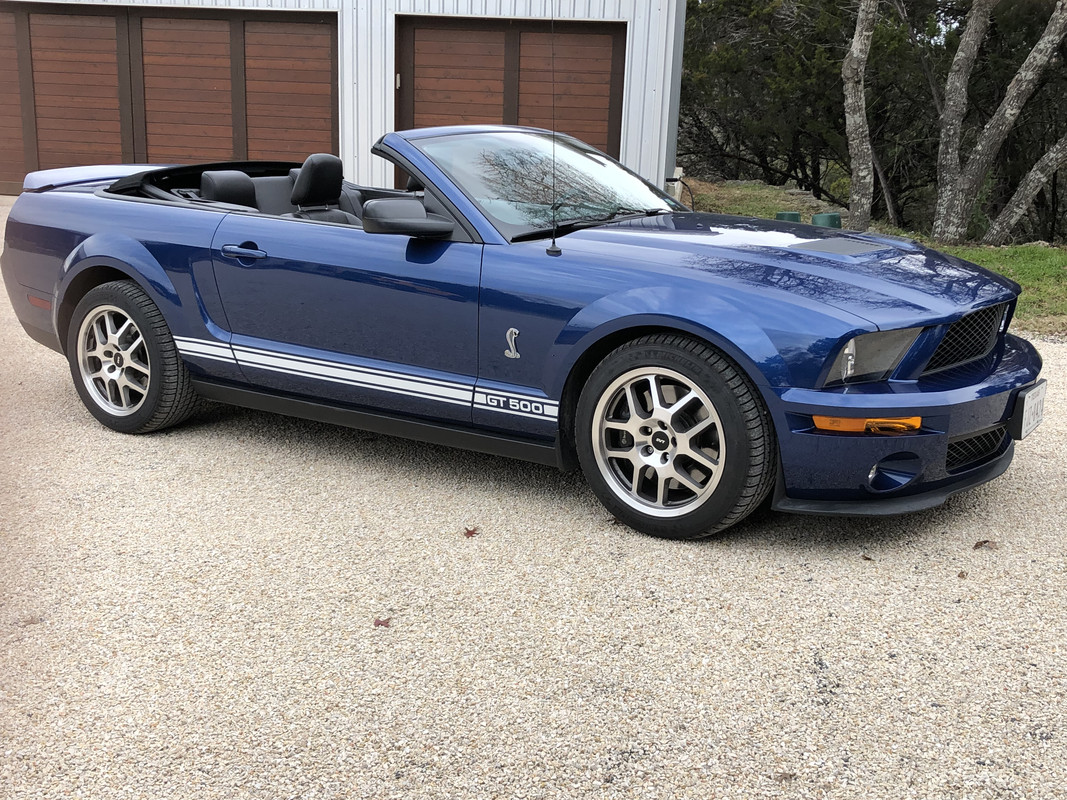PRICE UPDATED! 2008 GT500 Convertible low mileage for sale | Ford ...