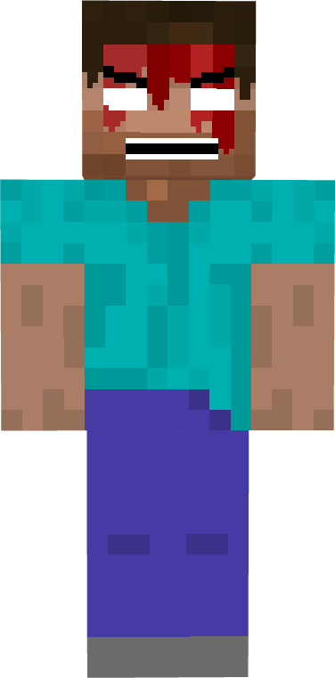 The Herobrine blood Addon - Minecraft Bedrock Addons - CurseForge