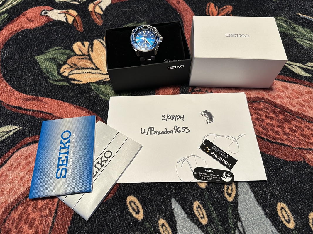 [WTS] Seiko SRPD23 🦈 Save The Ocean Special Edition Prospex Samurai : r ...