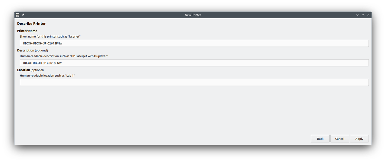 RICOHNetwork Printer Description — Postimages
