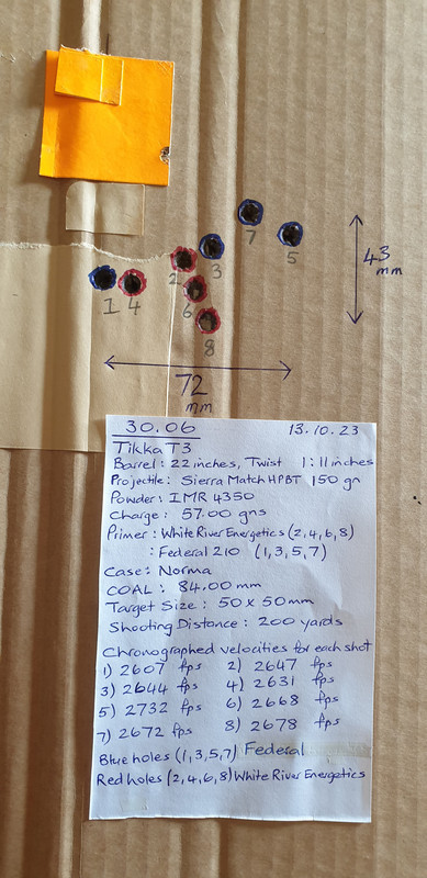 Comparing Primers : White River Energetics LR vs Federal 210