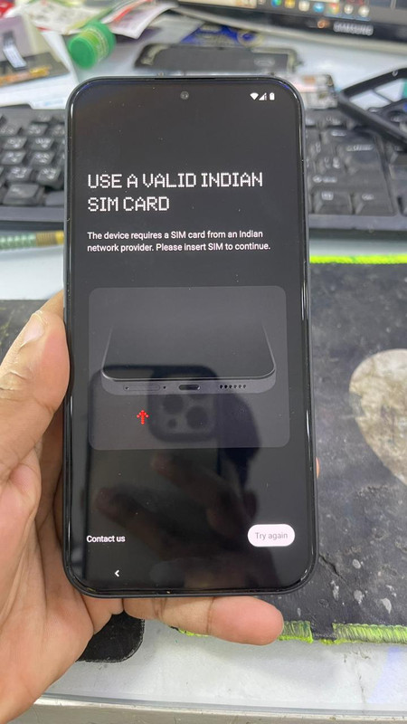 Nothing Phone Invalid Sim Country Lock For Unlock Direct Source - GSM-Forum