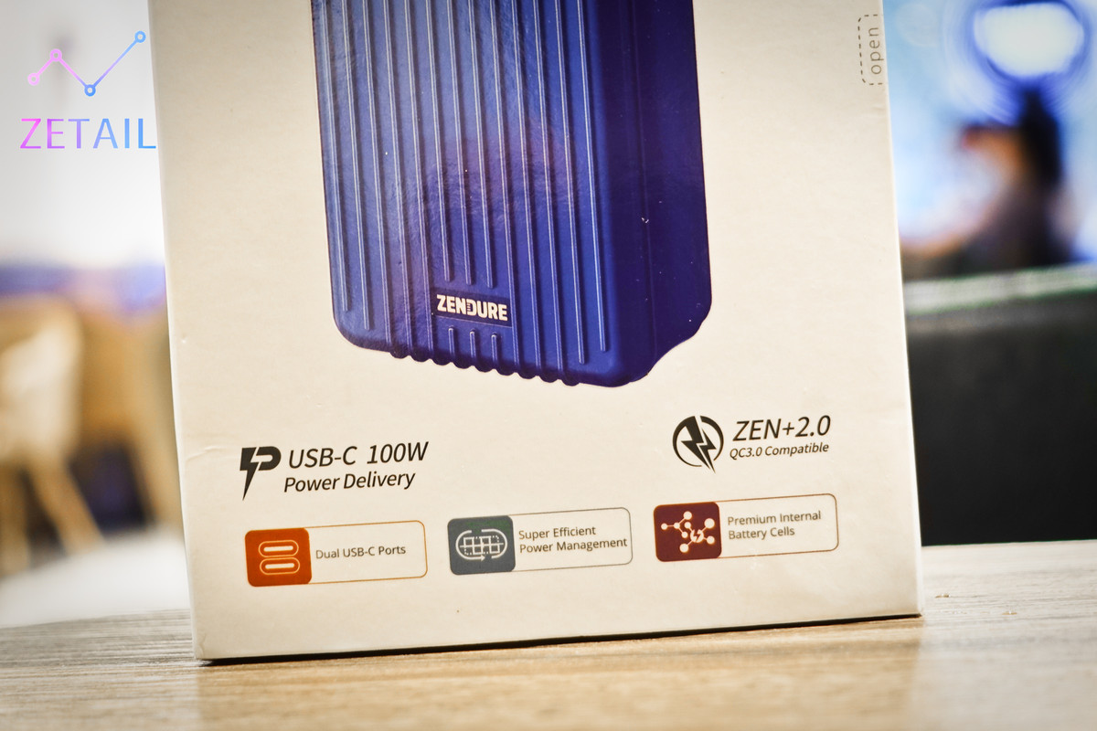 Zendure SuperTank 超大 100W 功率 27000mAh 電量快充行動電源 開箱體驗：充筆電、充手機、充平板，無所不能 ...