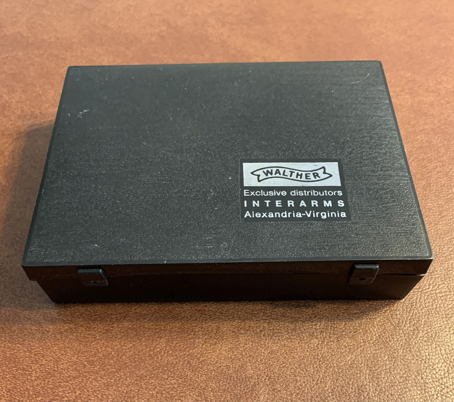 Vintage Early 1970’s Walther PPK/S Box w/ Magazine & Cleaning Rod ...