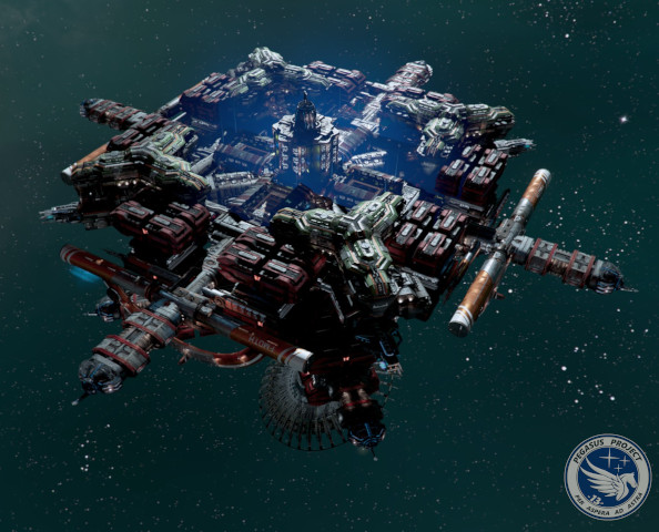 PGS-A "Cloverleaf I & II" Class - Argon Shield Parts Plant - egosoft.com