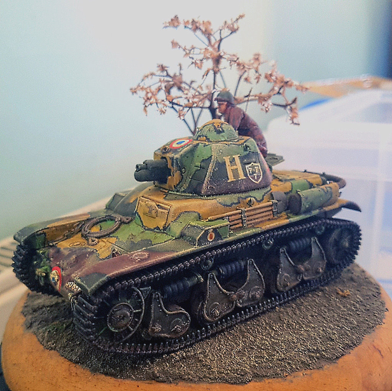 Tamiya 1/35 French light tank R35 - Ready for Inspection - Armour ...