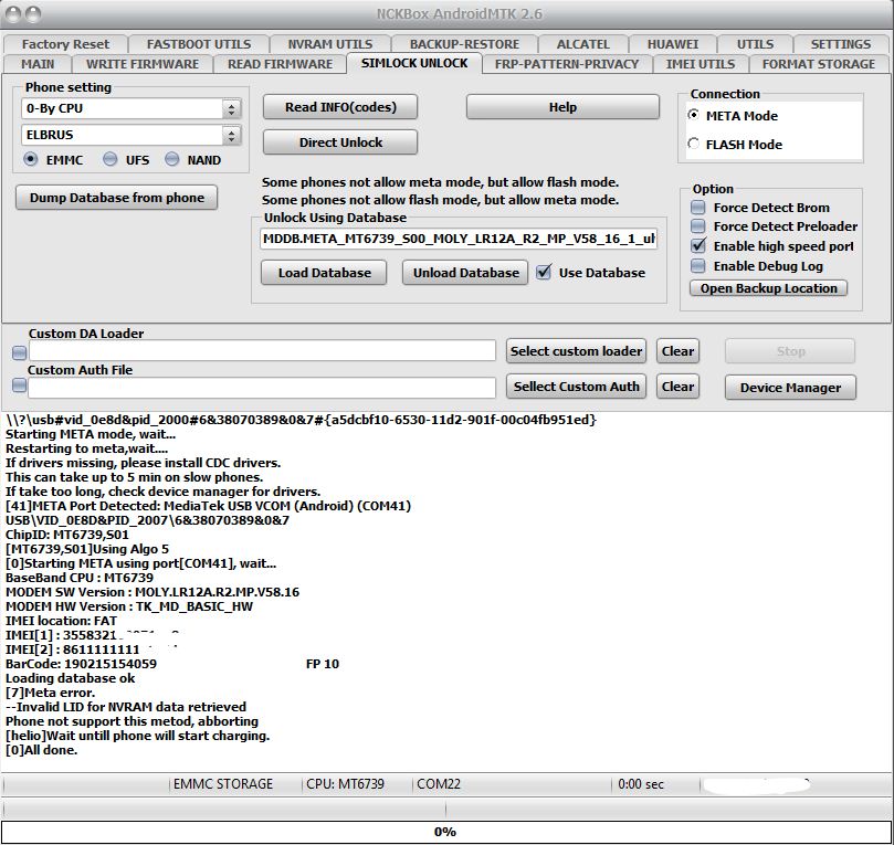 NEON_NOVA Phone not support this metod, abborting - GSM-Forum