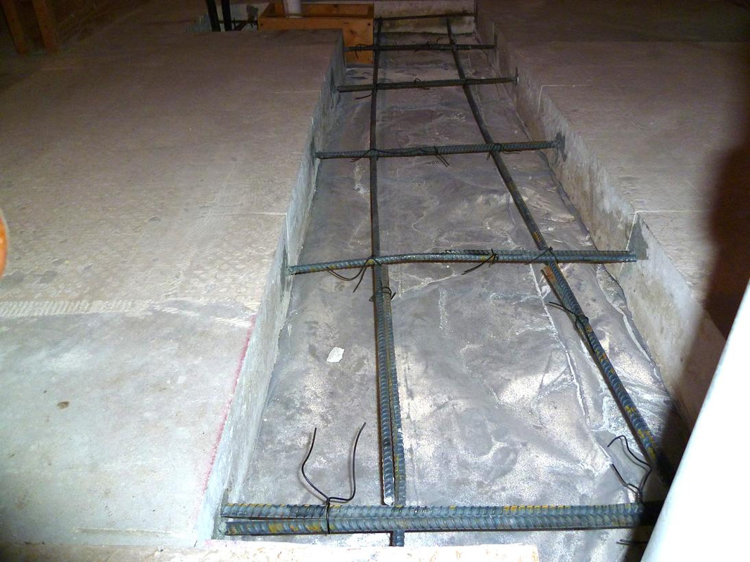 Basement concrete trench fill | DIY Home Improvement Forum
