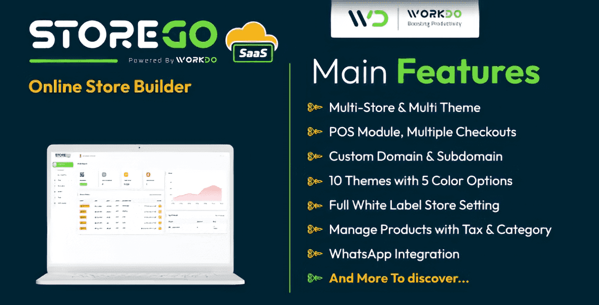 Storego Saas Online Store Builder Php Script Bliter Gpl