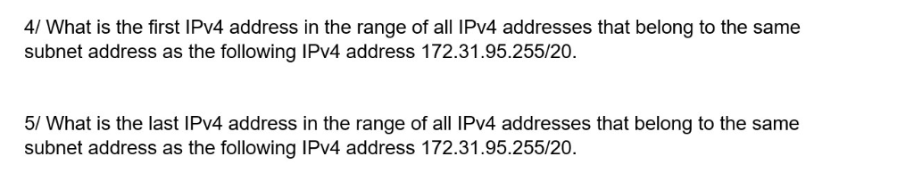 Solved Answer the following questions related with classless | Chegg.com