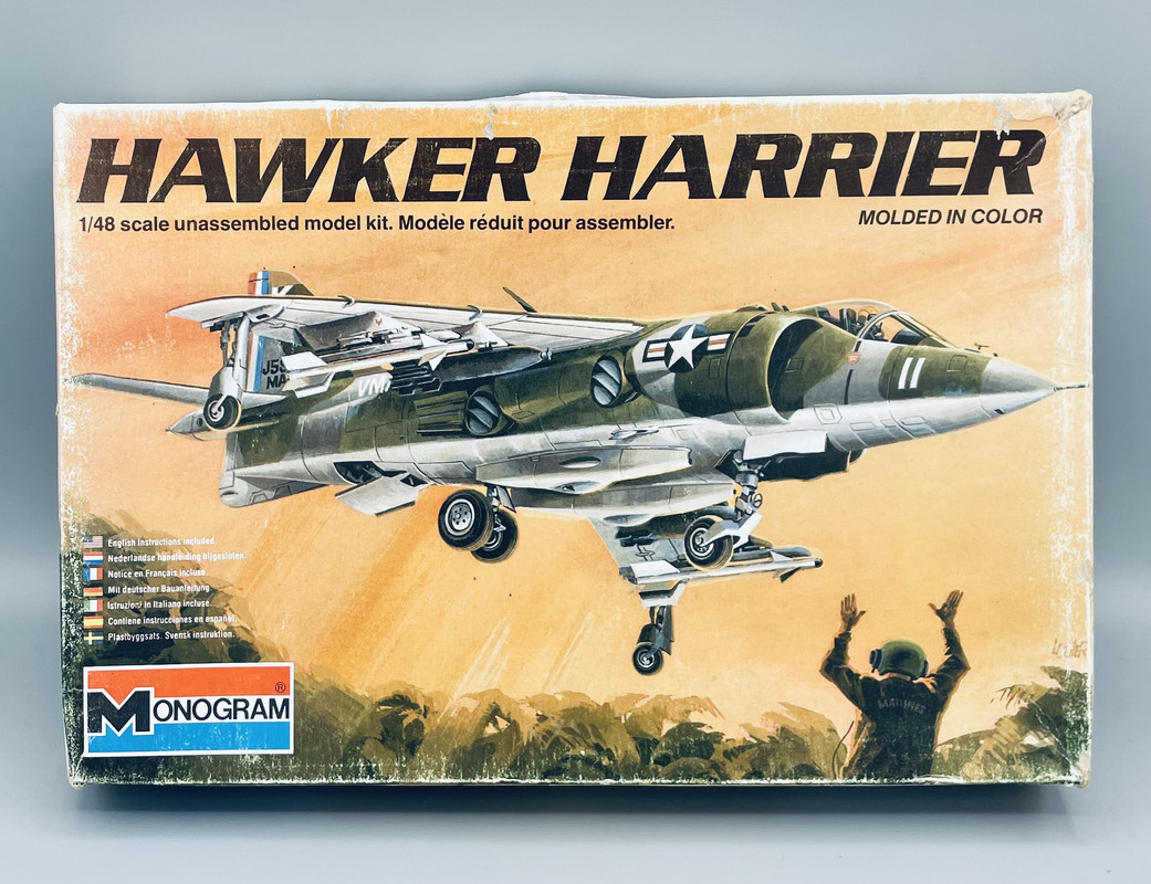 Monogram 1/48 AV-8A Hawker Harrier - WIP - FineScale Modeler ...