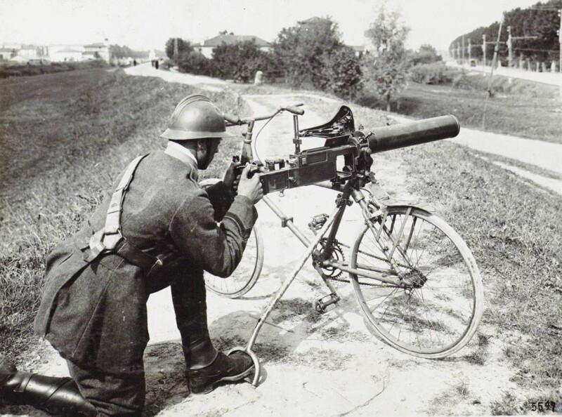 Bicycle machine gunner in WWI > General Discussion > AR15.COM
