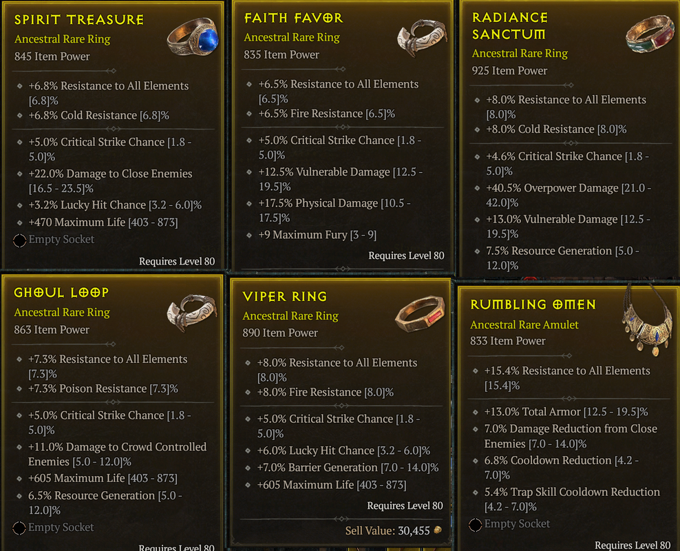 Wts Gg Rings 3/4 - Topic - d2jsp