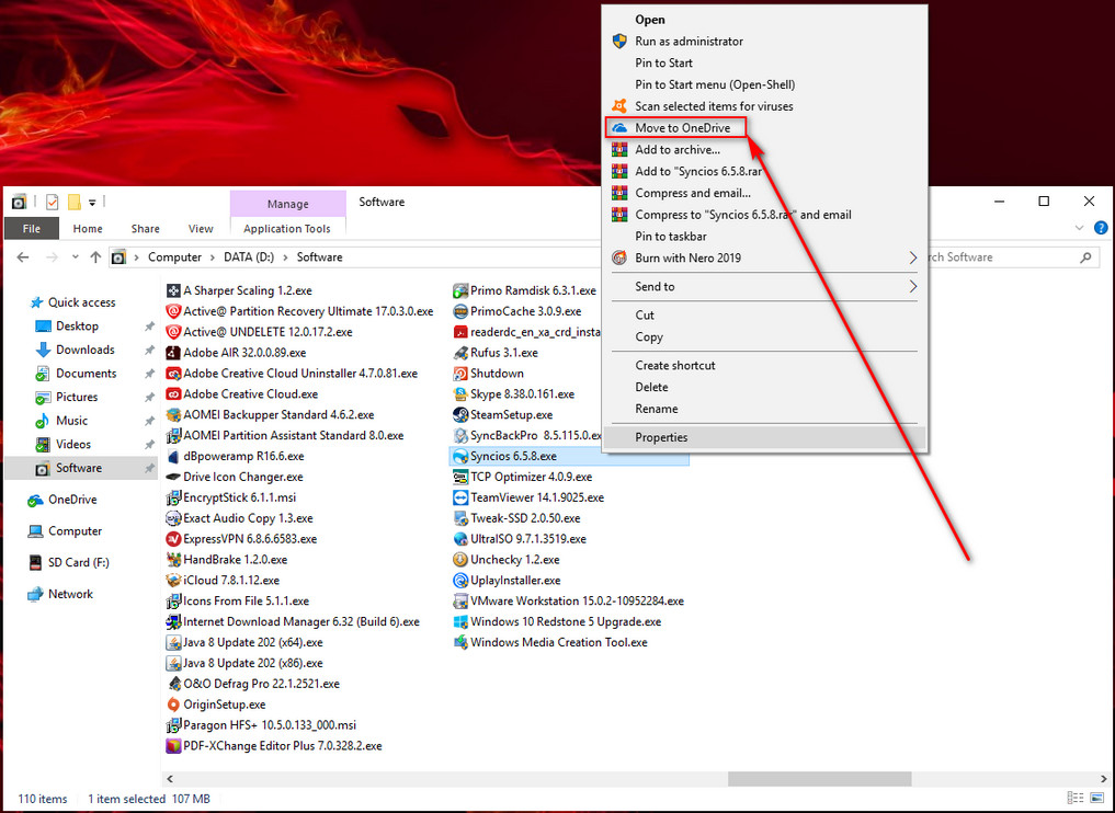 How to get rid of this context menu entry for OneDrive Solved - Windows 10 Forums
