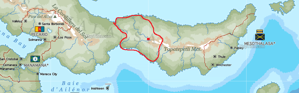 [Map Request] Kingdom of Itza - Map of Eurth - Eurth