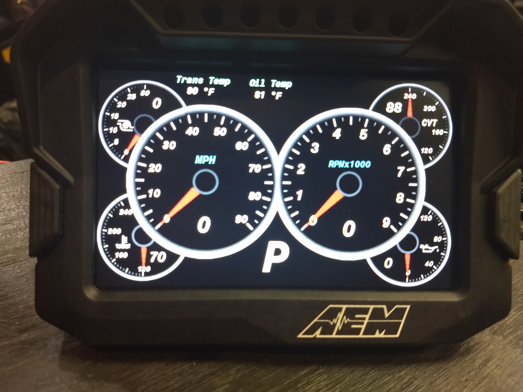 AEM CD5 Digital Display | Polaris RZR Forum - RZR Forums.net