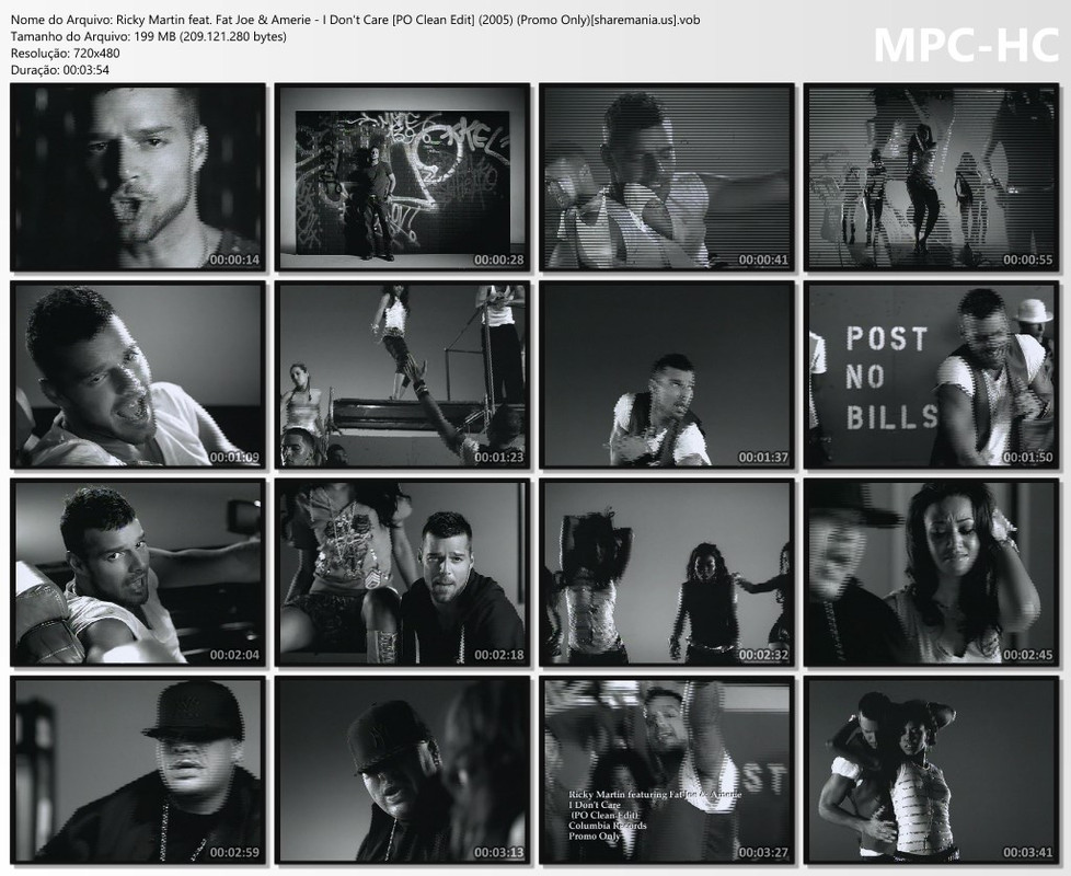 Ricky Martin feat. Fat Joe & Amerie - I Don't Care [PO Clean Edit ...