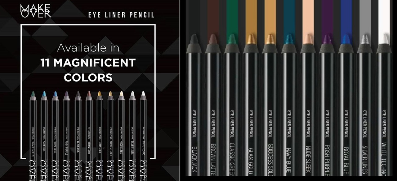 Jual MAKE OVER Eye Liner Pencil 1.2 g - Eye Liner - NON EXP di Seller ...