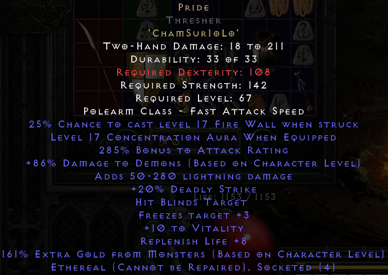 Eth Pride Thresher - Topic - d2jsp