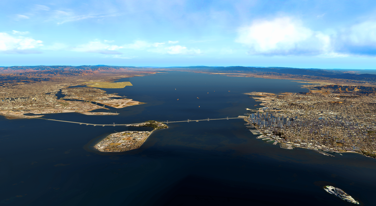 The Bay area. - Community Screenshots - Orbx Community and Support Forums