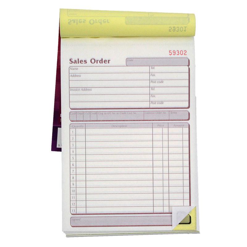 Duplicate Triplicate Invoice Purchase Sales Order Delivery Note Receipt ...