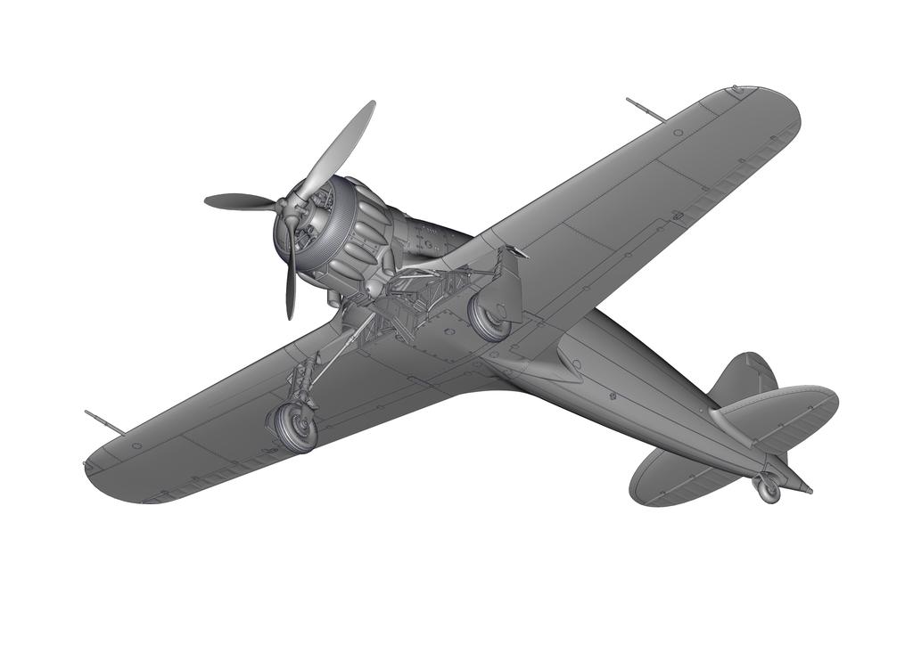 1/32 - Macchi MC.200 Saetta (new tool) by Italeri - box art+3D renders ...