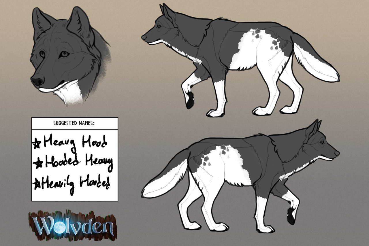Markings: Heavy Hodded |:| Wolvden