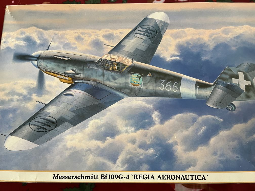 Hasegawa Bf-109 G4 out the box, well sort of. - Works in Progress ...