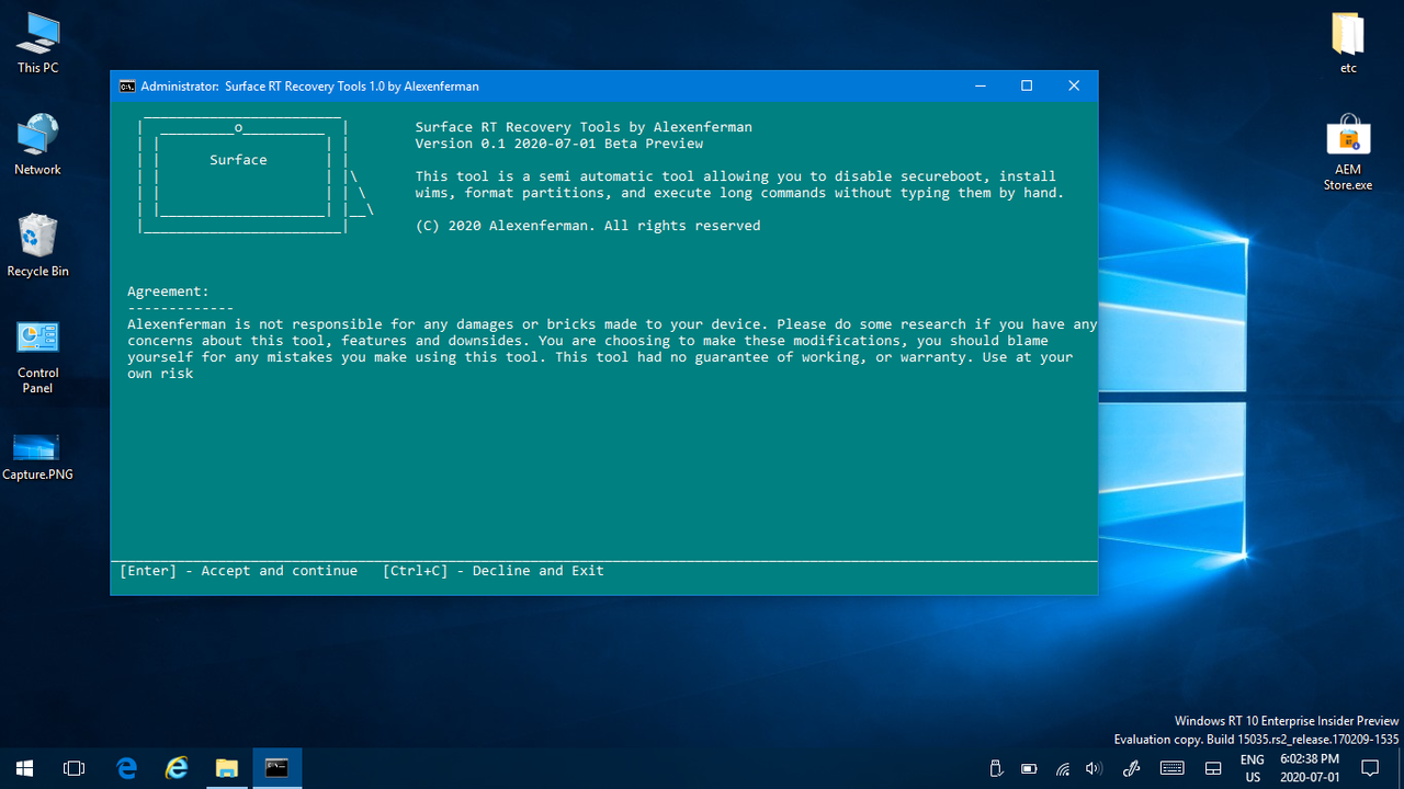 GitHub - alexenferman/Surface_RT_Recovery_Tools: A semi automatic tool allowing you to perform ...