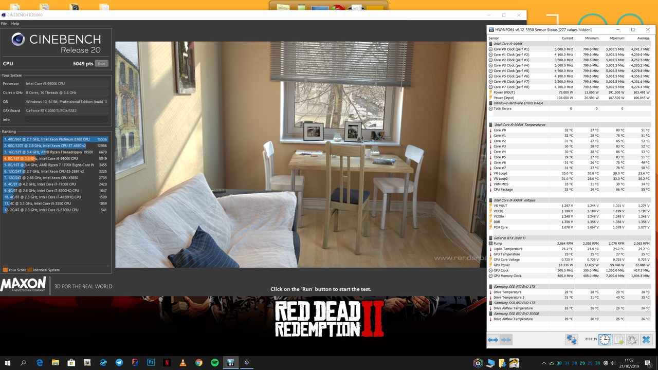 Cinebench R20 Delid Off — Postimages