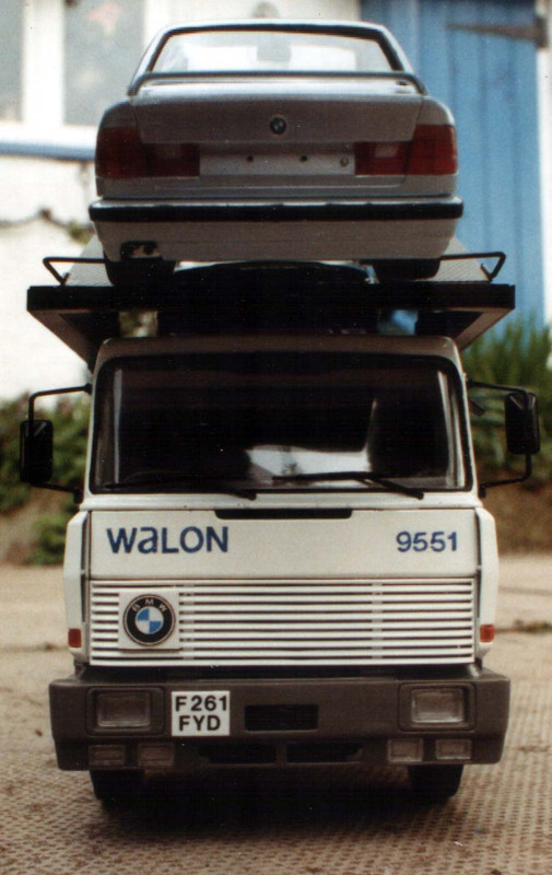 1/24th Car Transporter Built in the late 1980's - Work In Progress ...